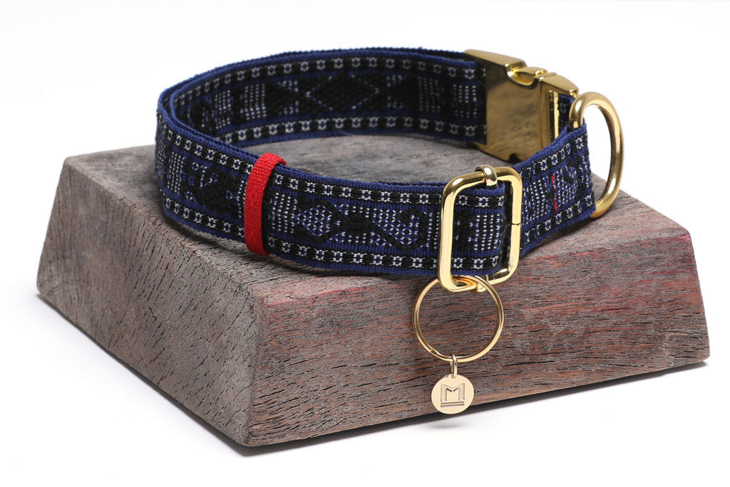 Casa De Micho patterned woven collar hand-crafted in Oaxaca, Mexico ...