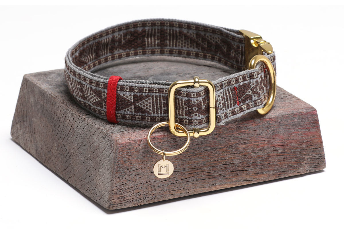 Casa De Micho patterned woven collar hand-crafted in Oaxaca, Mexico ...